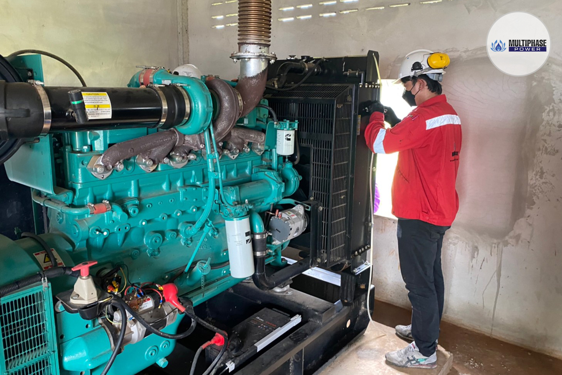 OVERHAUL GENERATOR RADIATOR | Multiphase Power