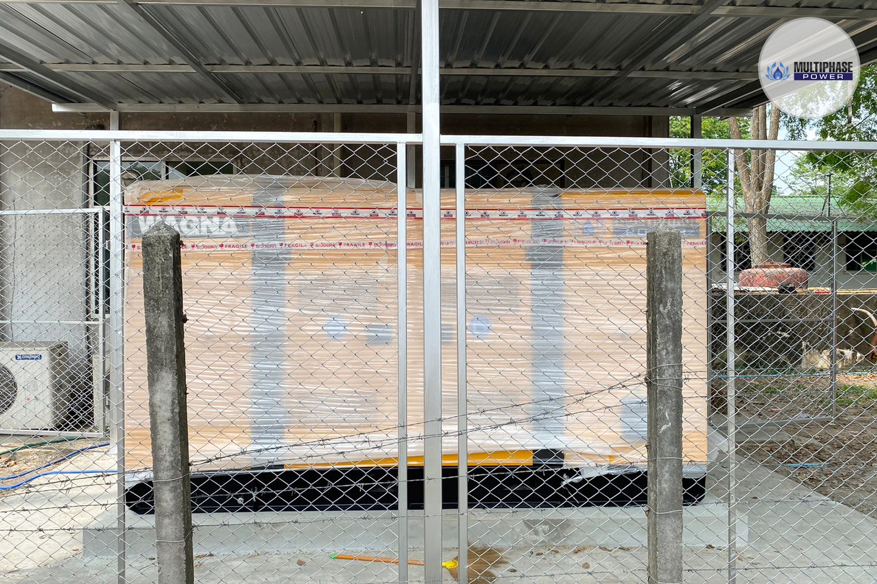 ผลงานเครื่องกำเนิดไฟฟ้า 165 kVA - ศูนย์วิจัยพืชไร่ระยอง