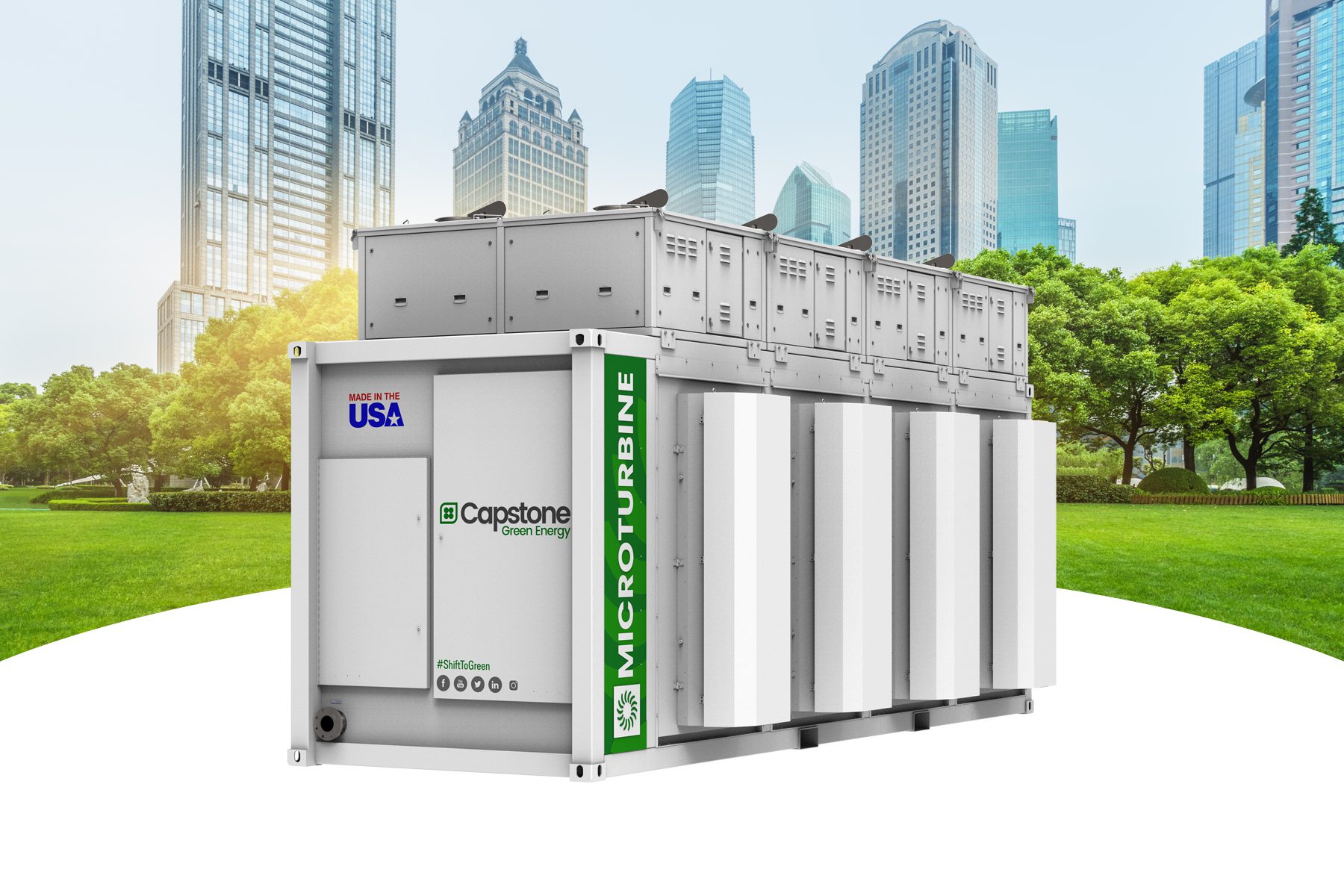 Capstone Green Energy - Microturbine C800S