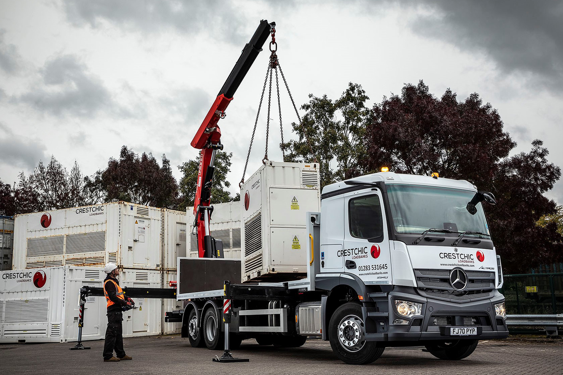 Crestchic Resistive Load Banks by Multiphase Power