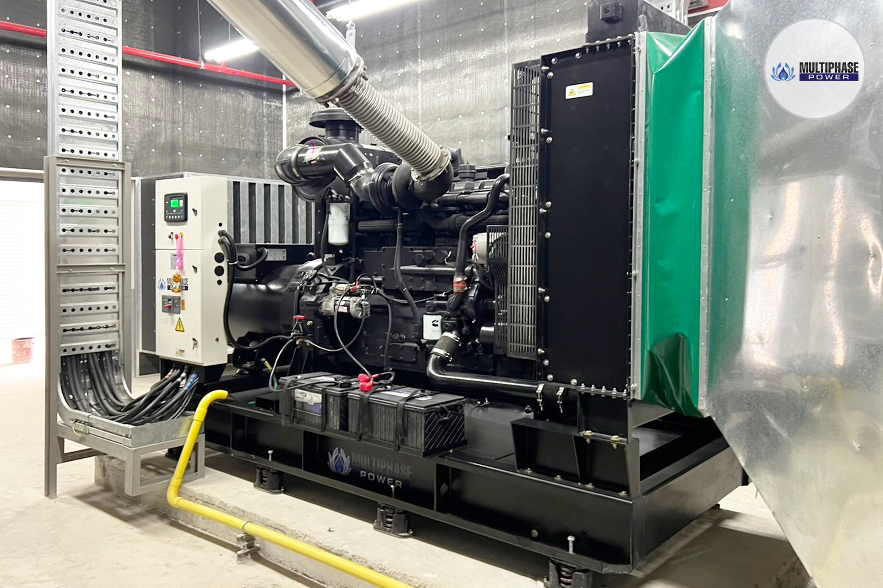 Multiphase Power 550 kVA Generator Installed at KOSEN, KMITL