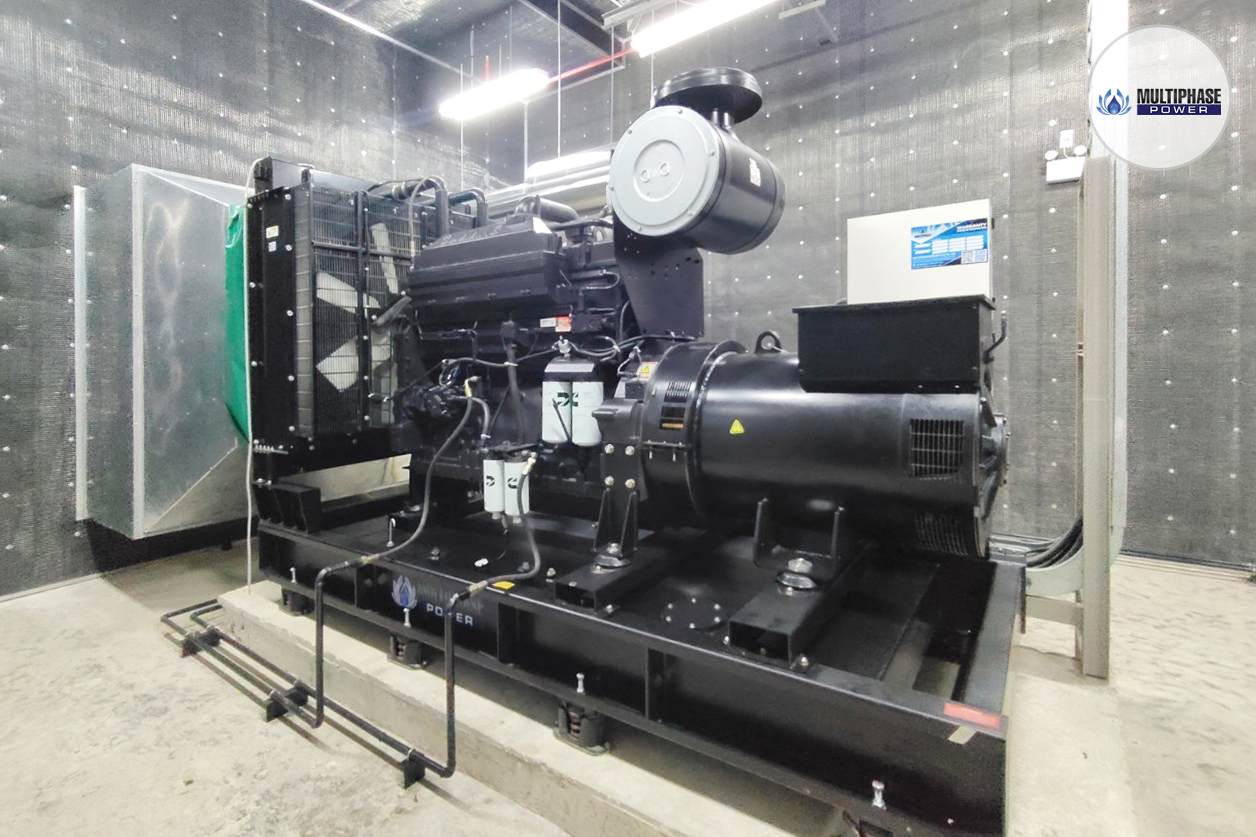 Multiphase Power 550 kVA Generator Installed at KOSEN, KMITL