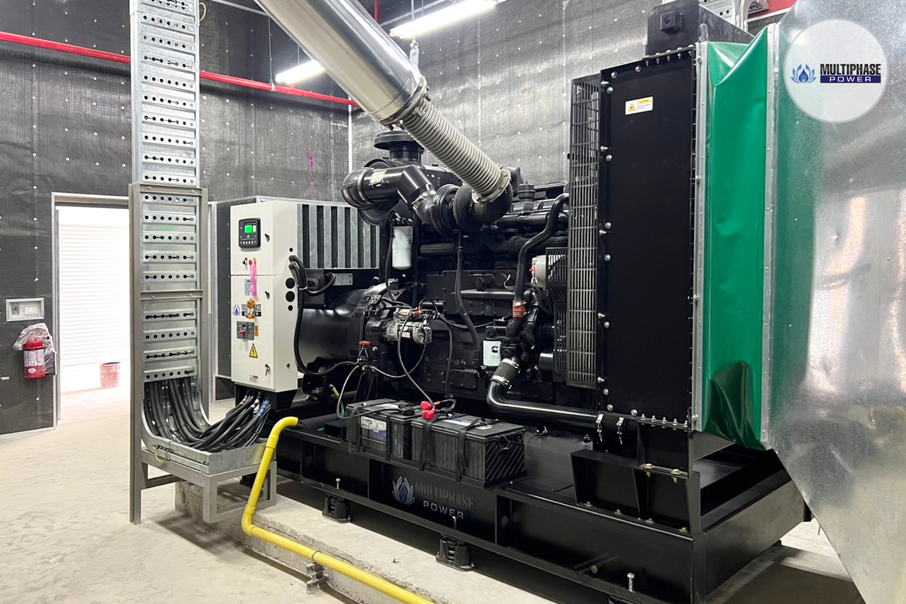 Multiphase Power 550 kVA Generator Installed at KOSEN, KMITL